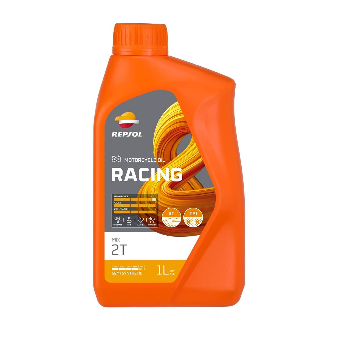 МотоМасло Repsol Racing Mix 2T "1L" - mybike | Київ, Дніпро, Одеса, Львів
